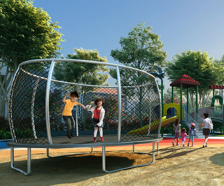 Playgrounds & courts for sports in your Society - Bougainvillas