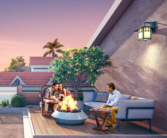 4BHK Villas in Kolkata near Joka Metro | Gems Bougainvillas